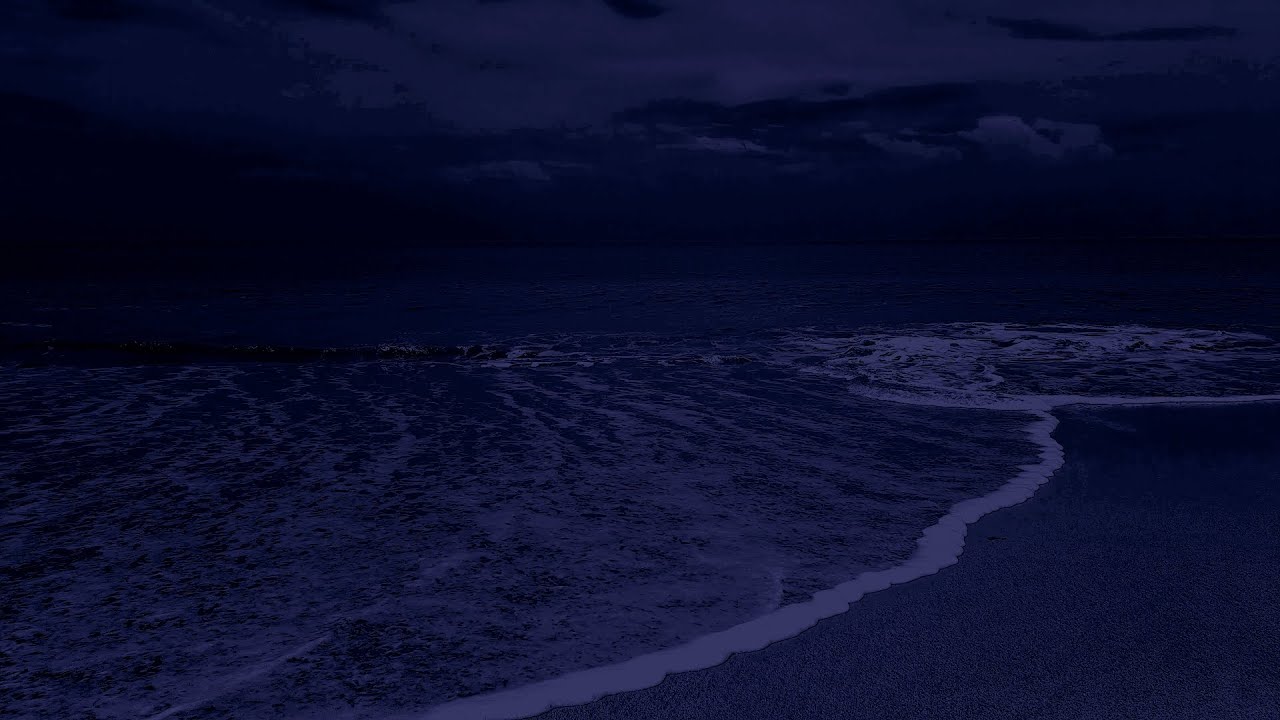 Relaxing Waves For A Good Night's Sleep, Ocean Sounds For Deep Sleeping ...