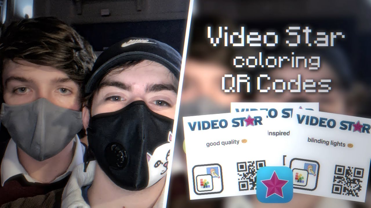 video star coloring qr codes 🧇 (paid) - YouTube