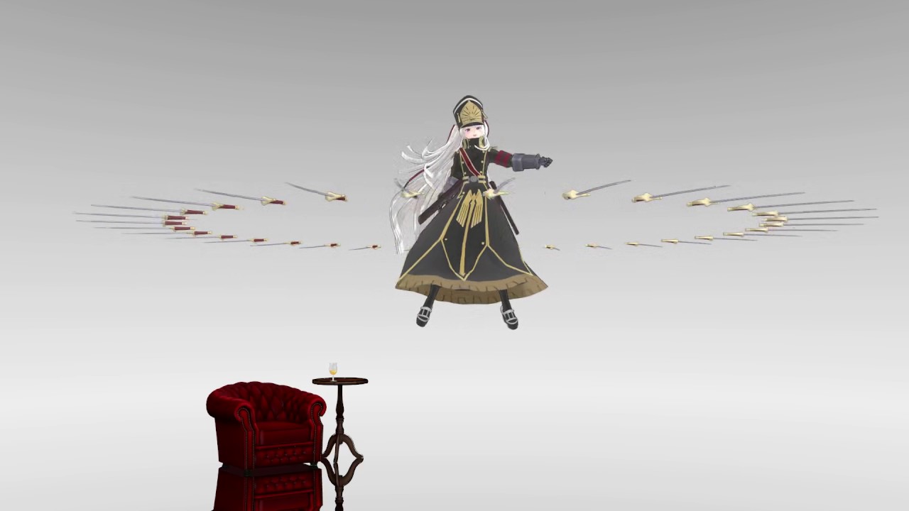 【MMD】Re:CREATORS アルタイルさんで [A]ddiction WIP - YouTube