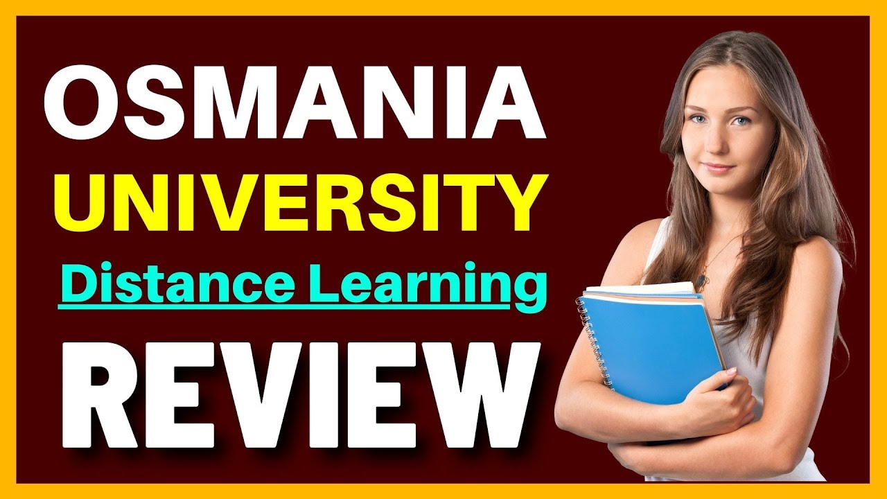 Osmania University Distance Learning Review #osmaniauniversity # ...