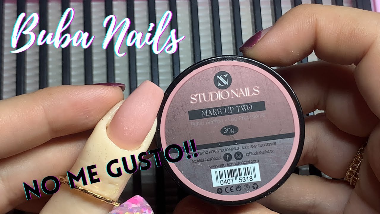 Acrílico que no me gusto | Studio Nails | Reseña | uñas 2023 - YouTube