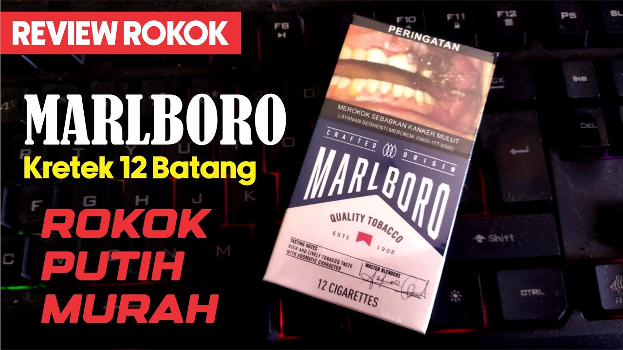 Review Rokok MARLBORO KRETEK ISI 12 BIRU - Rokok Putih Kretek Murah ...