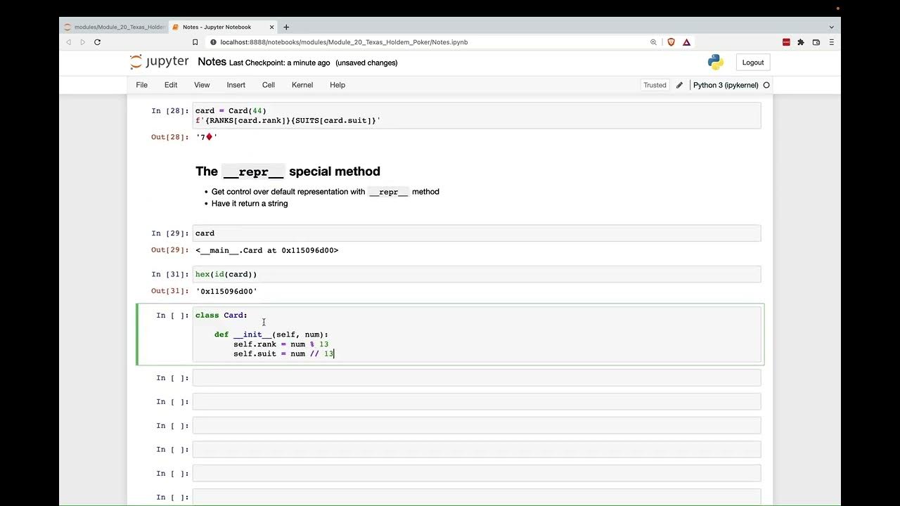 14 The repr Special Method - YouTube