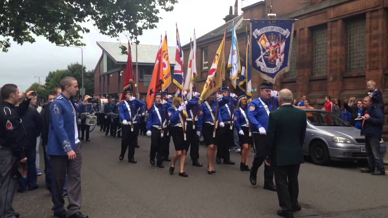 Pride Of Govan finishing their 30th anniversary parade - YouTube