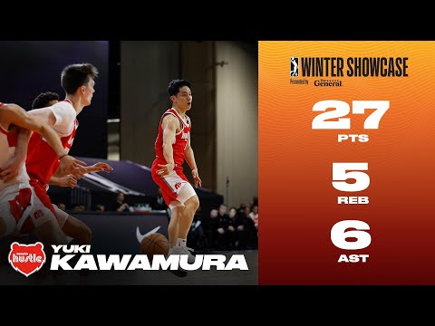 Yuki Kawamura Drops Career-High 27 PTS, 6 AST & 5 REB In Showcase Debut