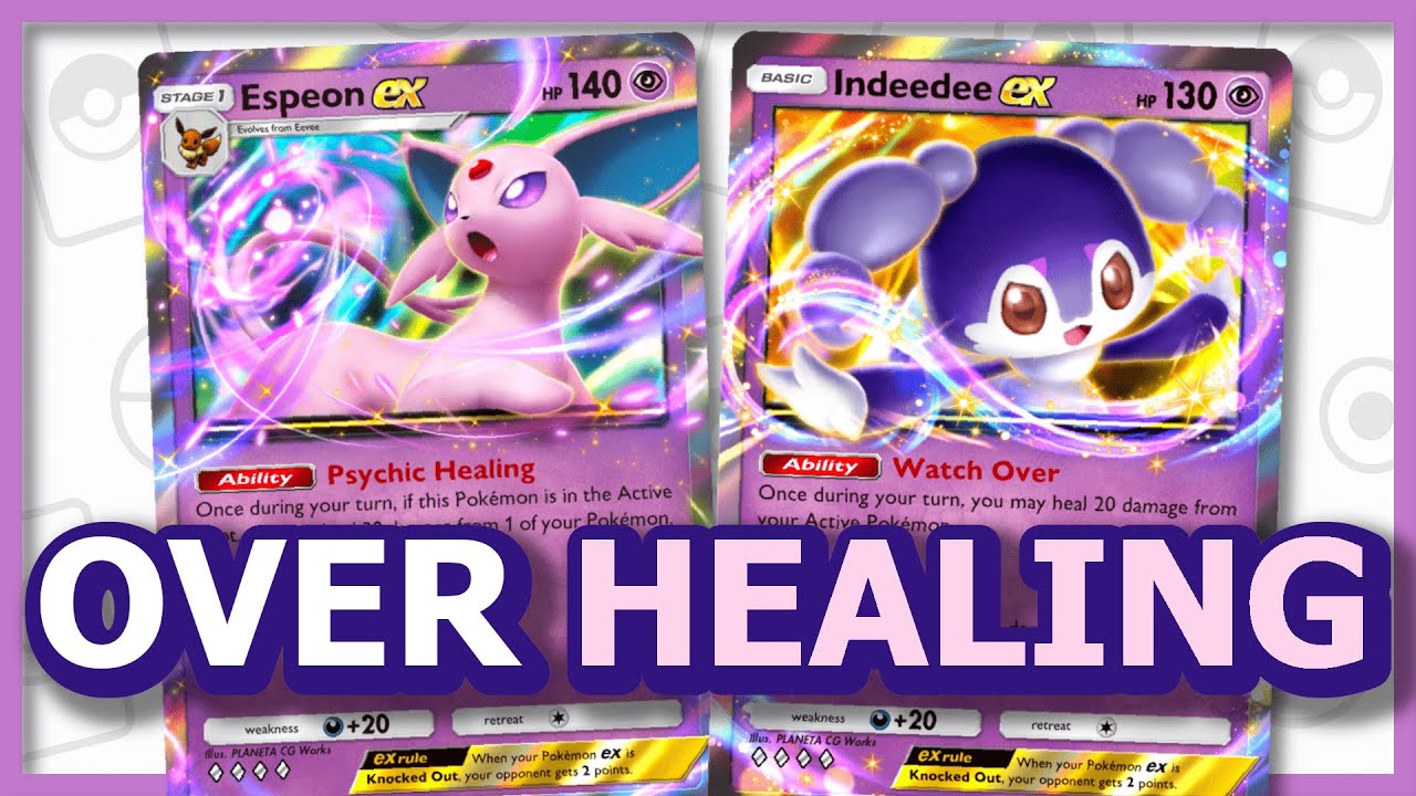Indeedee EX Takes Espeon EX’s Healing to the Next Level! | Pokémon TCG ...