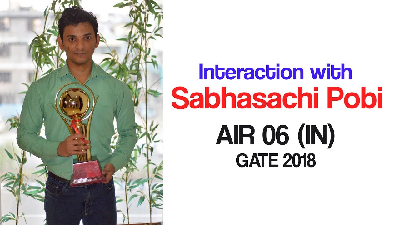 Sabhasachi Pobi | AIR- 06 (IN) in an interaction with Sujay Jasuja Sir ...
