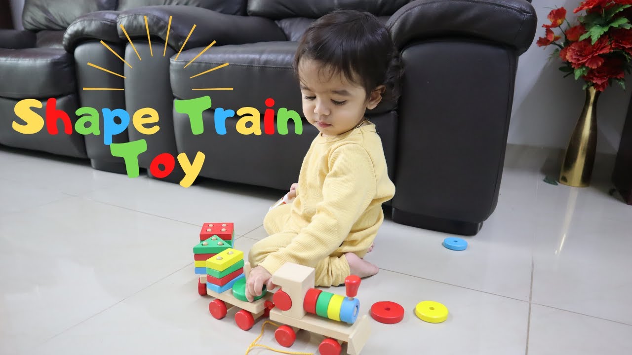 Shape Train Toy | Unboxing | Playtime | Toddler Playtime | Shape Toys # ...