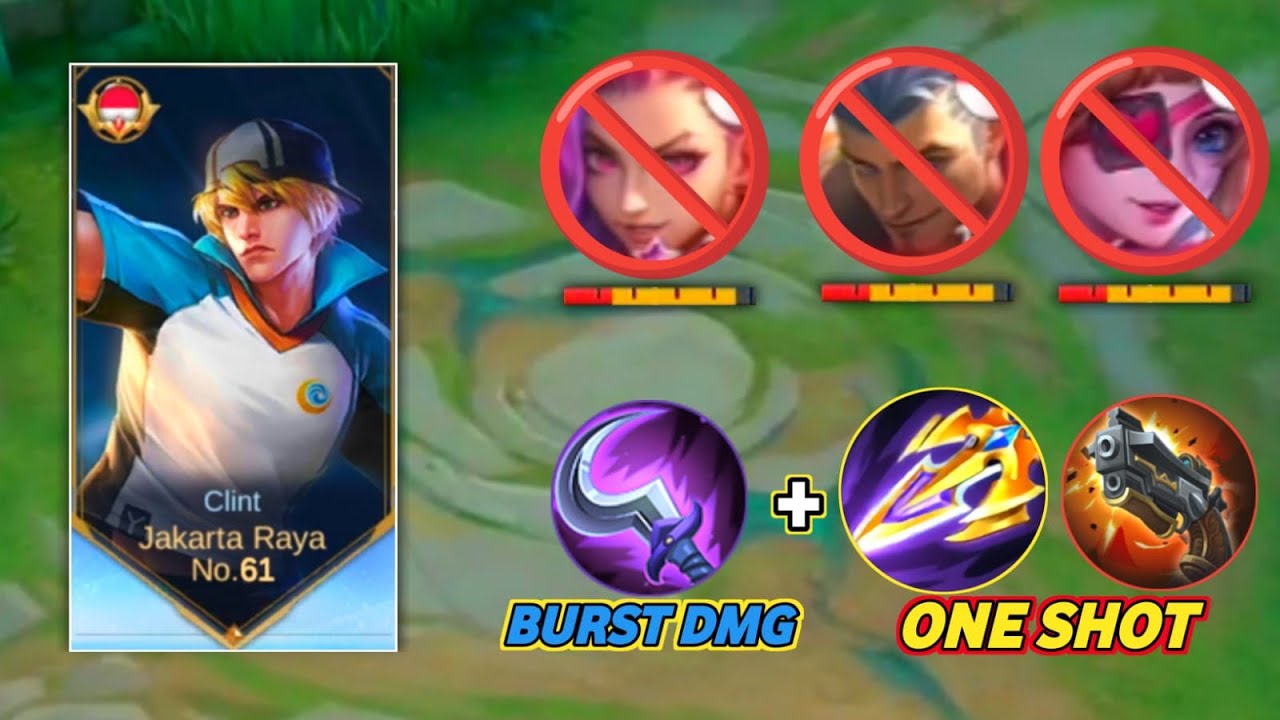 CLINT PERFECT BUILD!! RECOMENDED BUILD BURST DAMAGE 2024 - Mobile ...