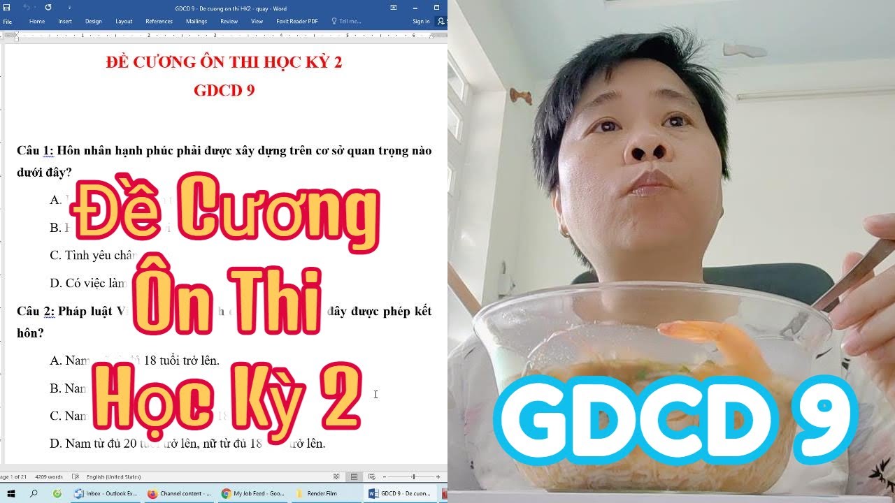 GDCD 9 - Đề cương Ôn thi Học Kỳ 2 - môn Giáo Dục Công Dân lớp 9 - YouTube