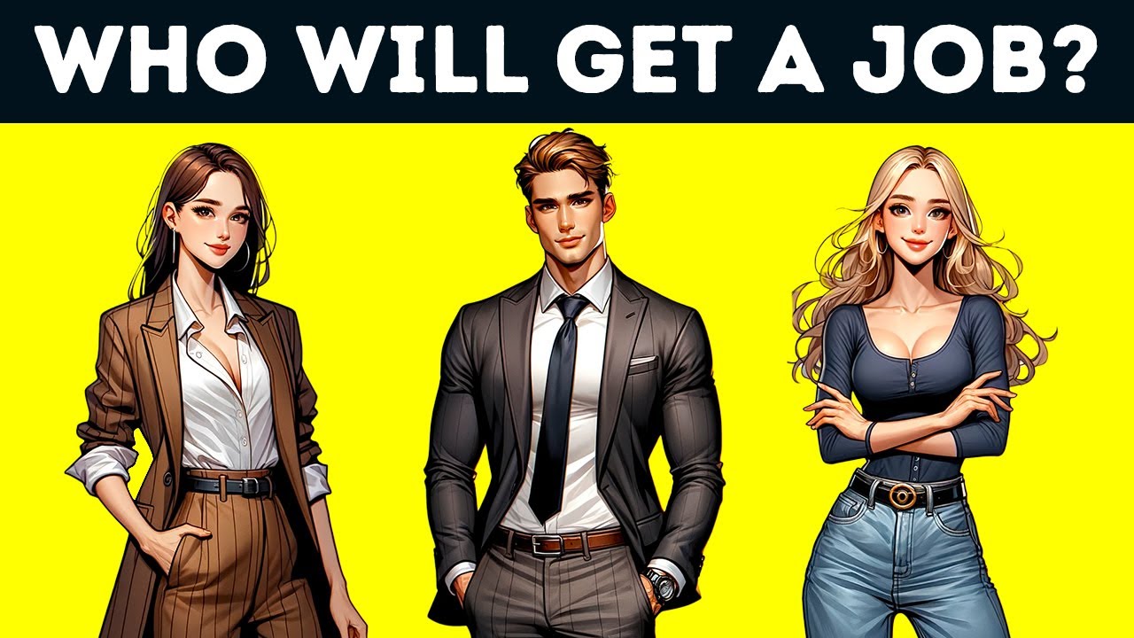 Who Will Get A Job At The Office? || Tricky Riddles - YouTube