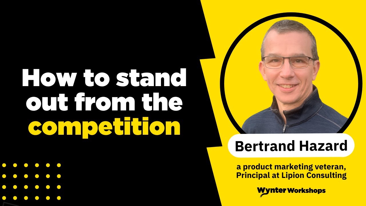 How to stand out from the competition - Bertrand Hazard - YouTube