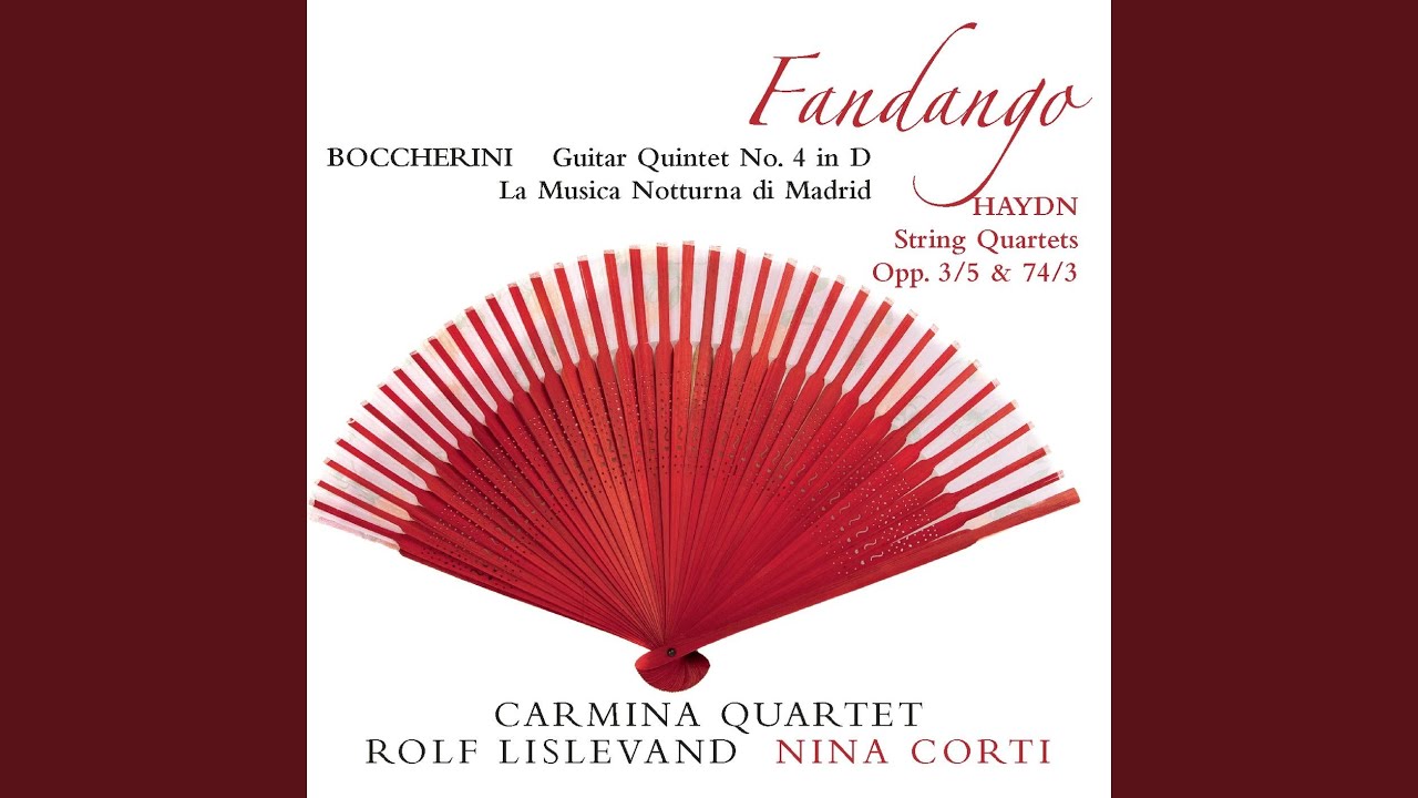 Quintet No. 4 in D Major for Strings and Guitar, G. 448, "Fandango": II ...