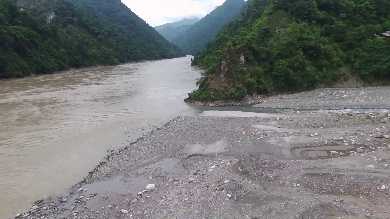 Chatara barahachhetra Koshi River nepal - YouTube
