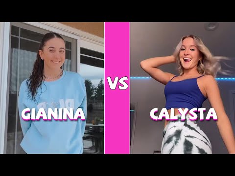 GiaNina Paolantonio Vs Calysta Belle TikTok Dances Compilation - YouTube