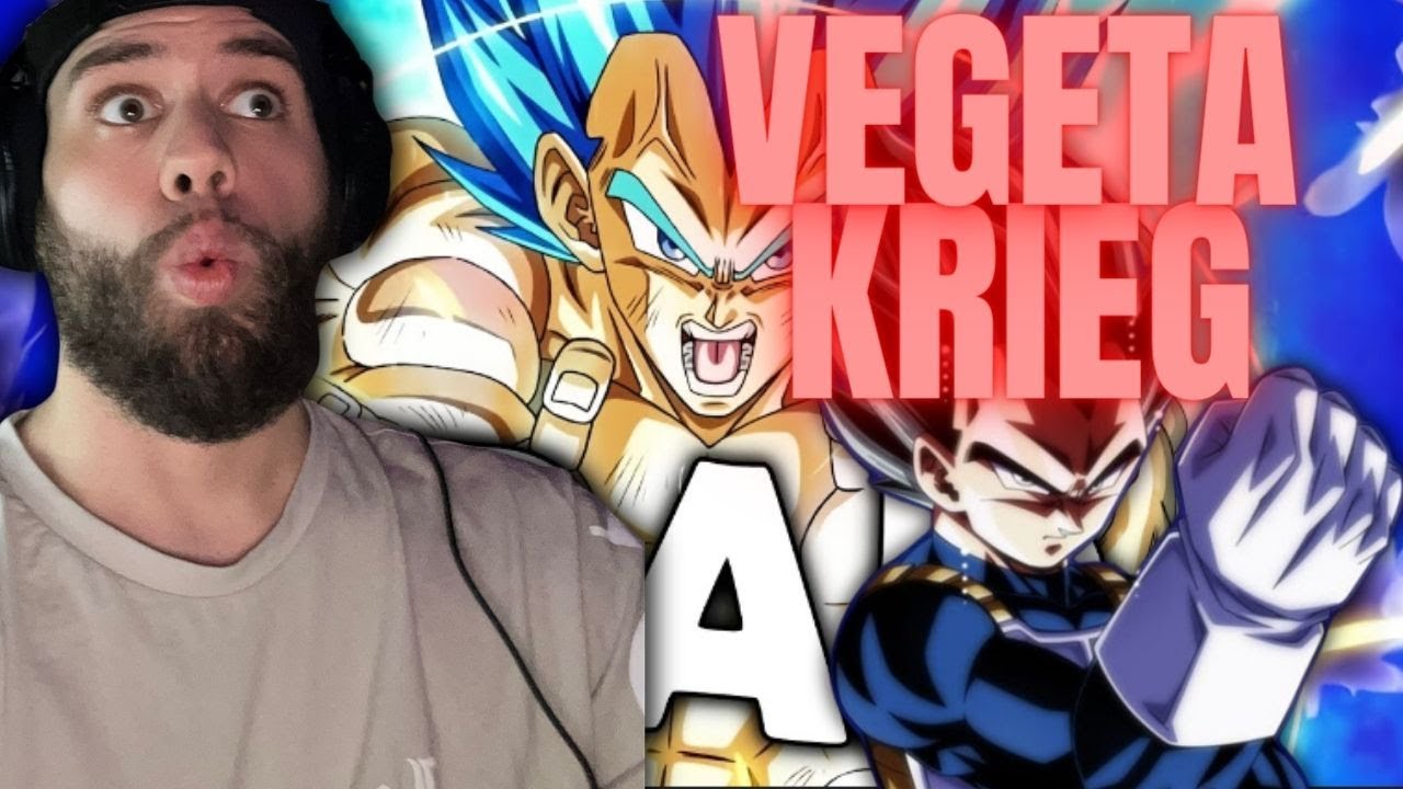 pures feeling🔥VEGETA KRIEG SONG/Reaction ️ #anime #rap #viral #treding ...