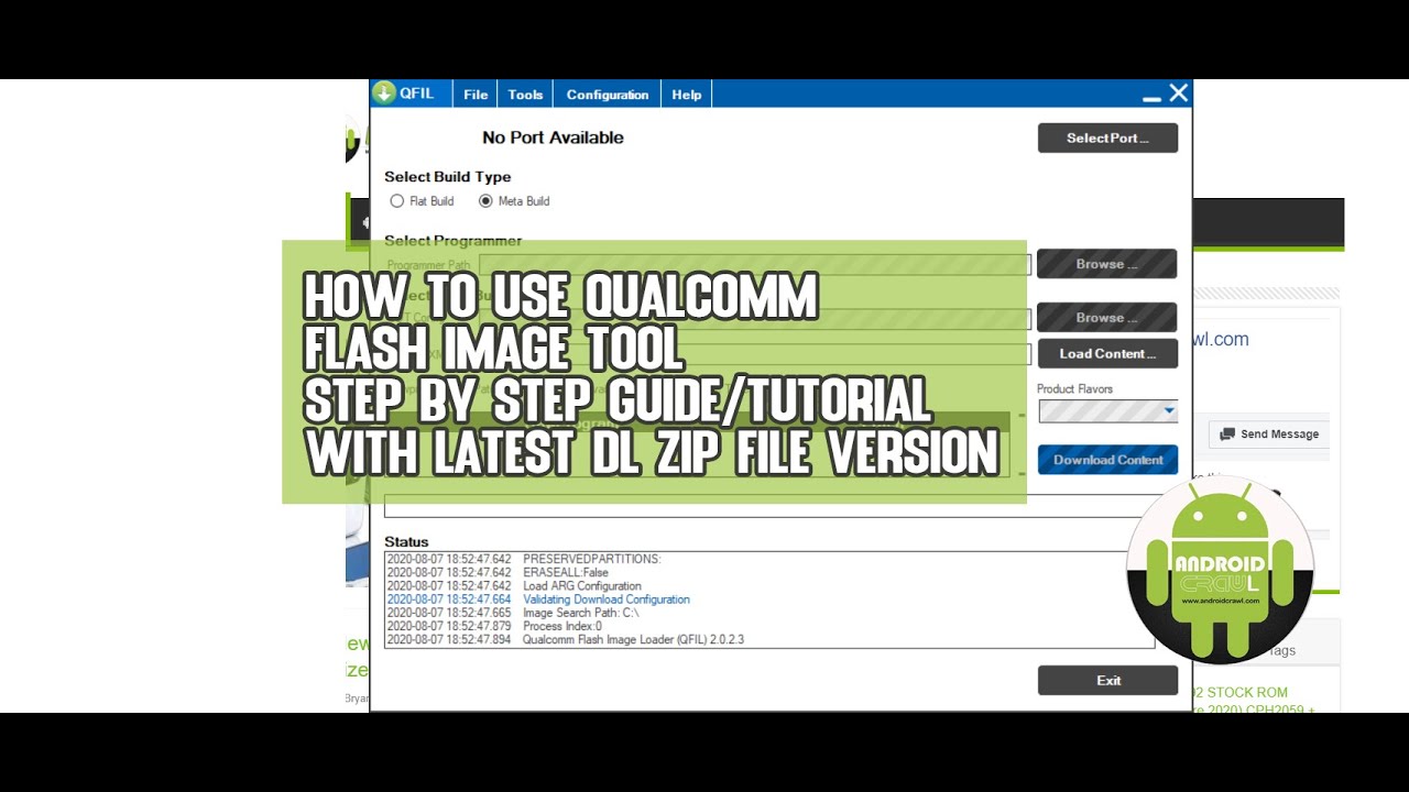 How to Flash Qualcomm Devices with QFIL - YouTube