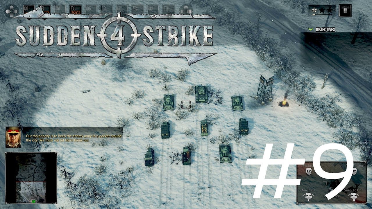 SUDDEN STRIKE 4 | #9 | Battle of Moscow - Soviet campaign - Full ...
