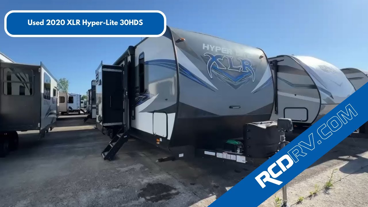 USED 2020 Forest River XLR Hyper Lite 30HDS Travel Trailer Toy Hauler ...