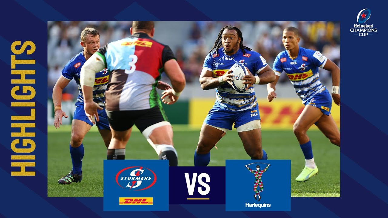 Highlights - DHL Stormers v Harlequins Round of 16│Heineken Champions ...