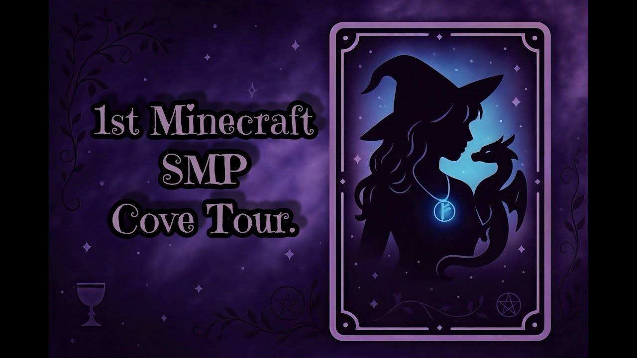 Tour of my little cove, first SMP, fun building - YouTube