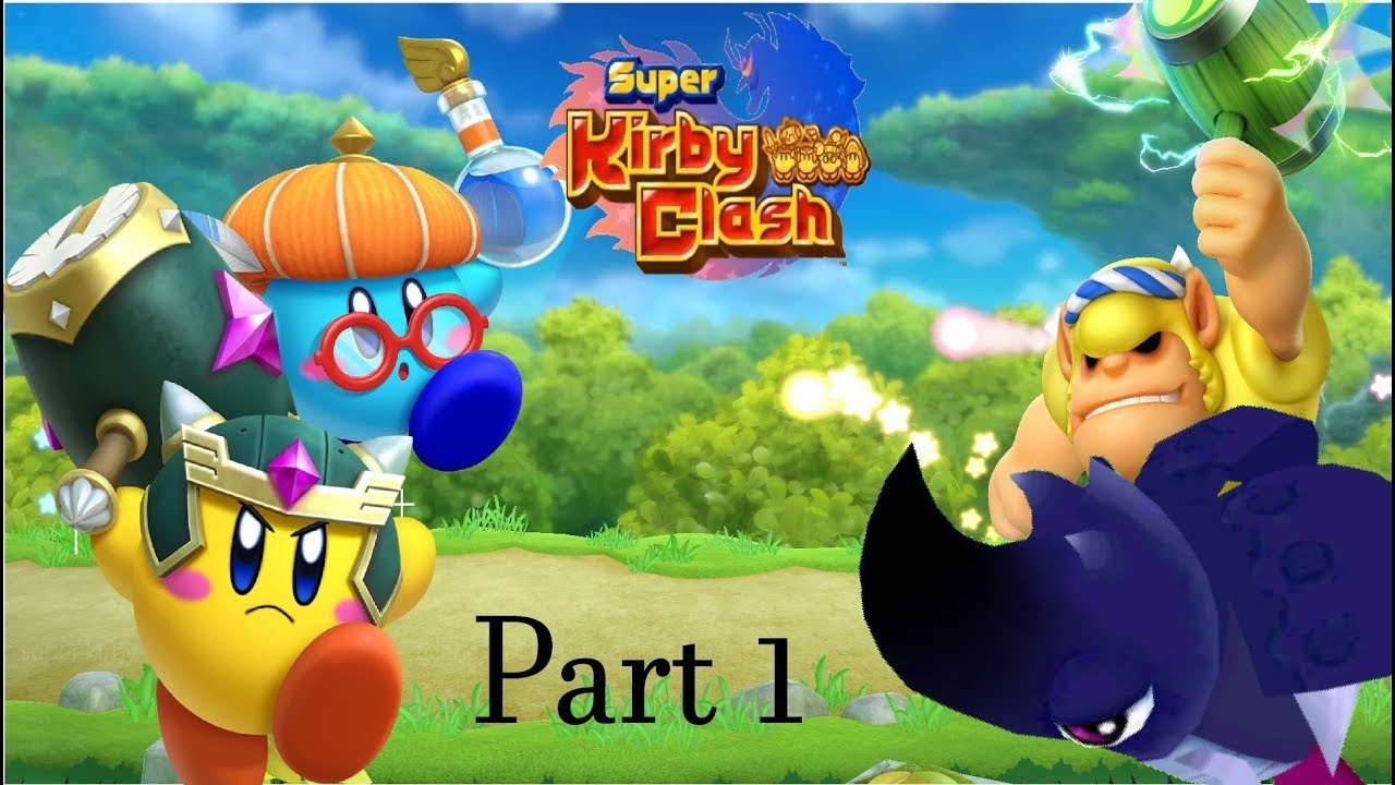 Hammer Lord vs HornHead and Spark Bonkers | Party Quest | Super Kirby ...