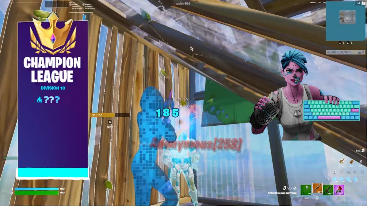 Fortnite Raider's 1v1 Map Highlights // Random Matchmaking - YouTube