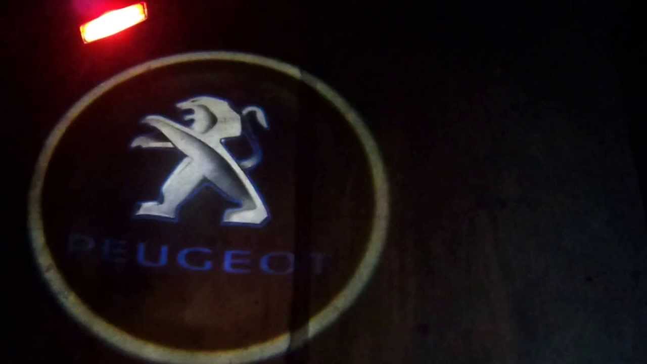 Peugeot 406 Coupe Logo Led - YouTube