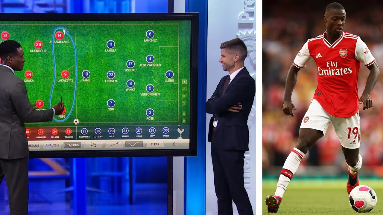 What happened when Arsenal used front three v. Spurs | Premier League ...