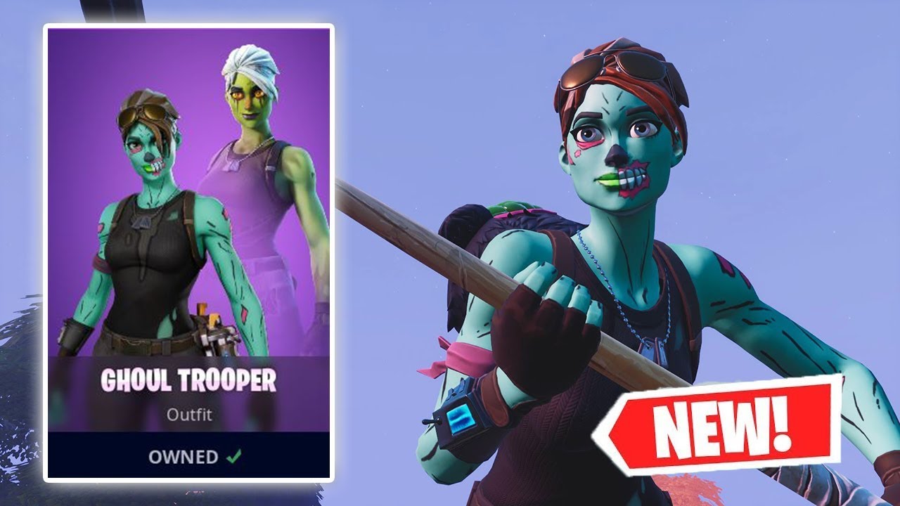 I BOUGHT THE NEW GHOUL TROOPER and WON A GAME! - YouTube