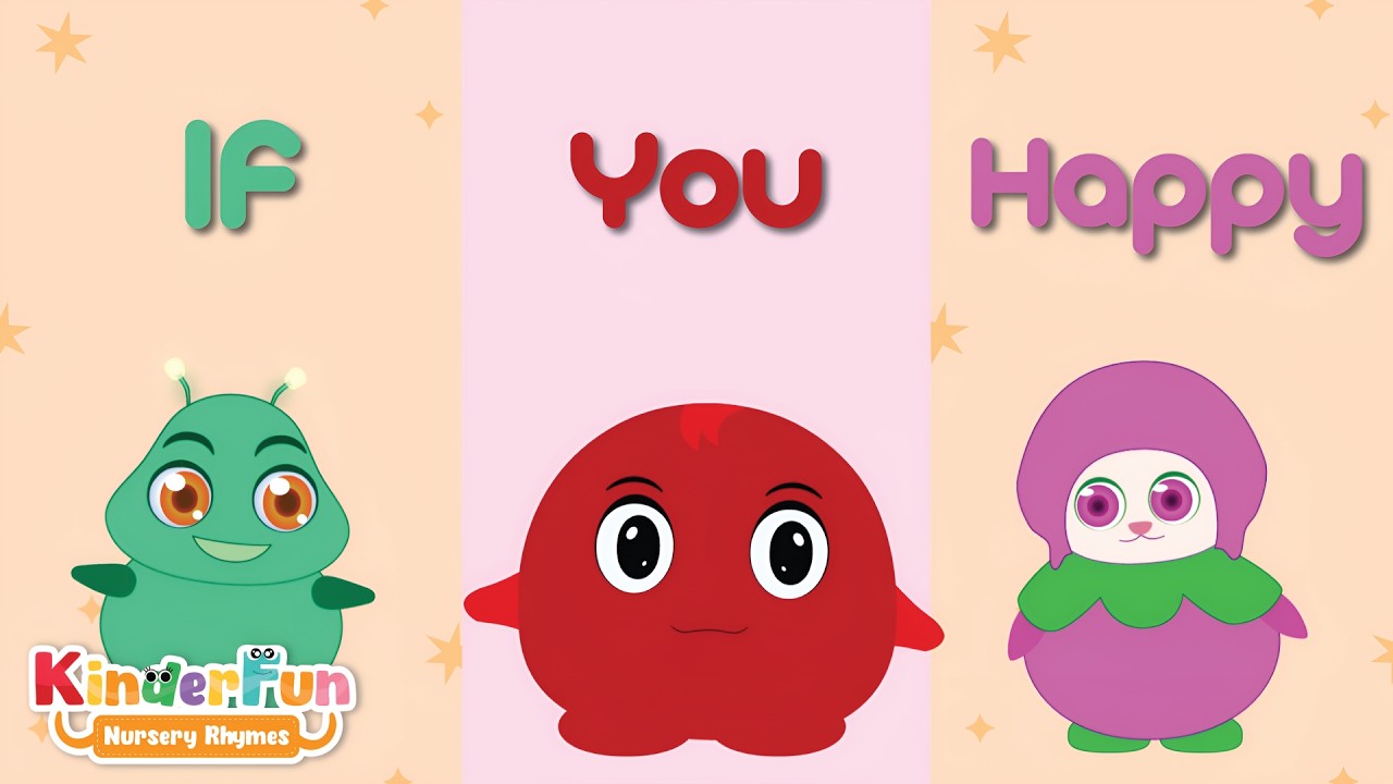 If You're Happy and You Know it Song | Family Time Song For Kids ...