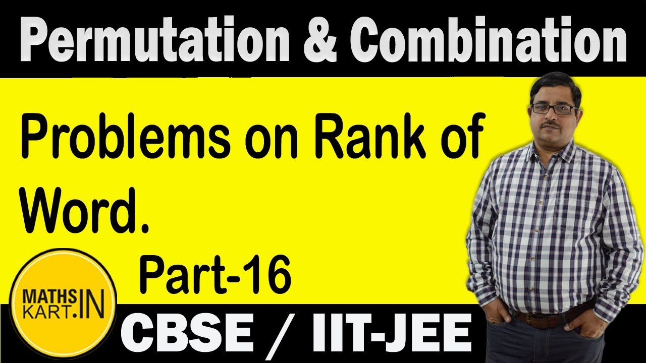 Rank Of Word Position Of Word PART 16 Permutation Combination rank-of-word-position-of-word-part-16-permutation-combination