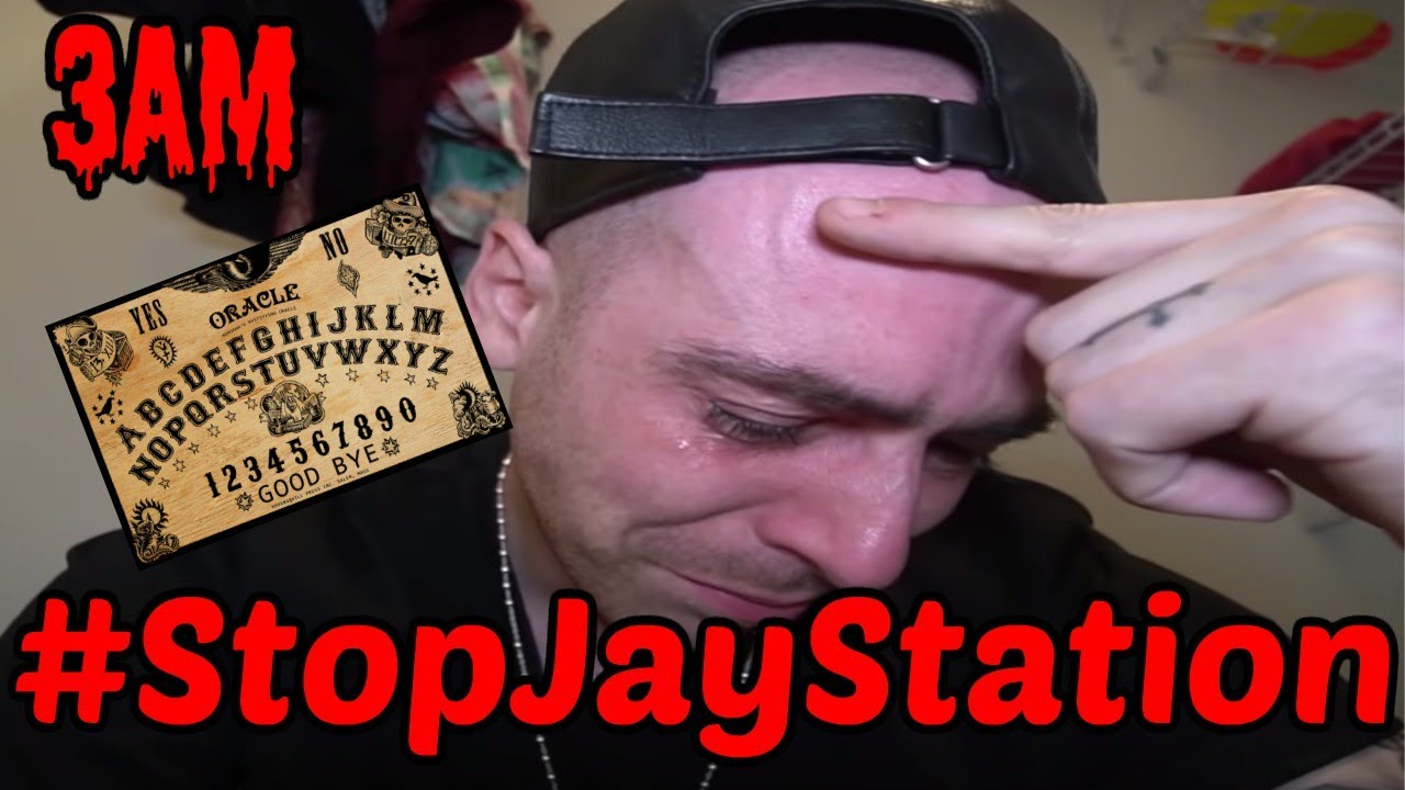 I SUMMONED JAYSTATION at 3AM (Ouija Board Challenge) #StopJaystation ...