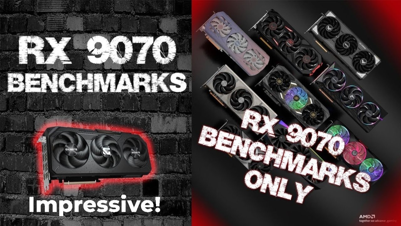 RX 9070 Benchmarks - YouTube
