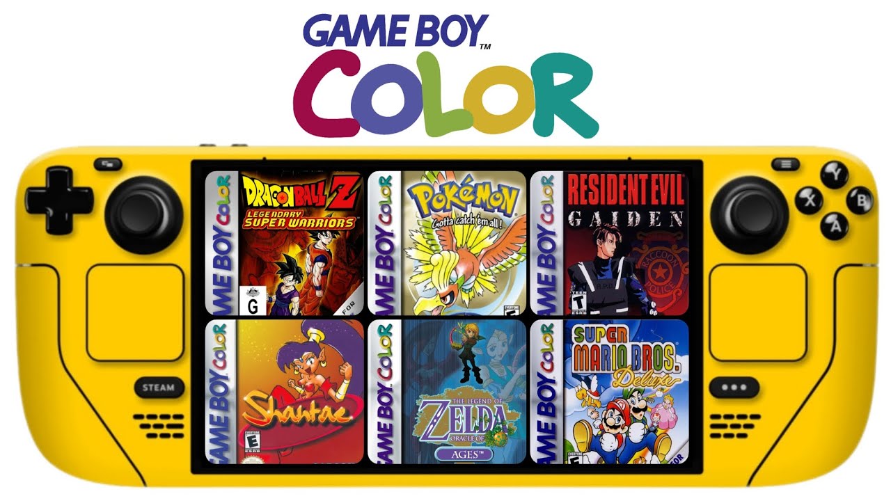 10 GBC Games Tested on Gambatte | GBC Emulation Steam Deck | SteamOS ...