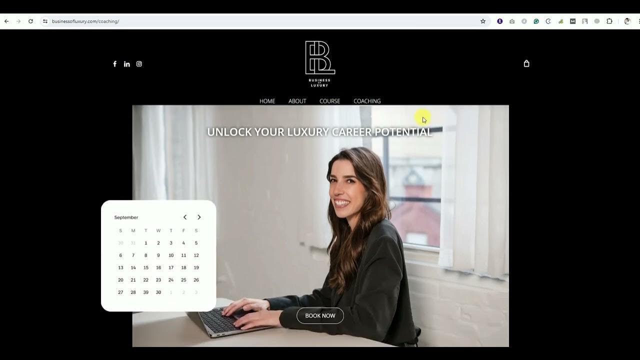 Business Coaching Website Design by Webseowiz Tech - YouTube