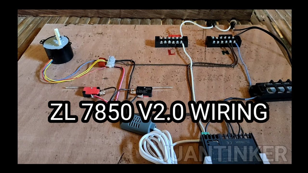 ZL 7850A V2.0/HEATER AND EGG TURNER WIRING - YouTube