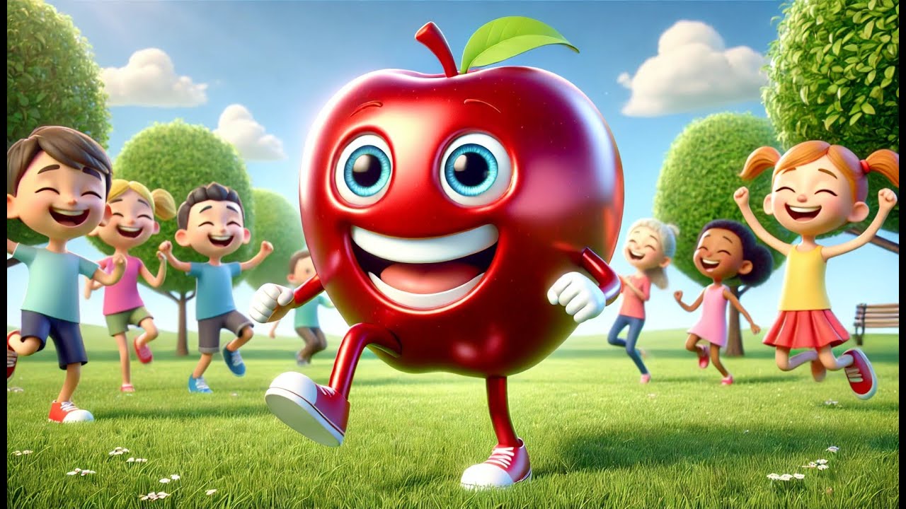 The Funny Dancing Apple Show! | Storyland Kids - YouTube