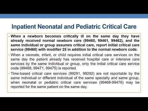 2023 E & M CODING GUIDELINES FOR Inpatient Neonatal and Pediatric and ...