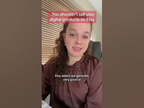 Why you shouldnt sell your digital products on etsy 😮‍💨 #digitalproducts #digitalproductstosell ...