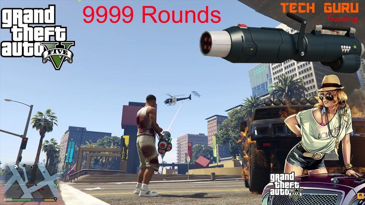 GTA 5 Widowmaker Gun🔥🔥🔥 9999 rounds - YouTube