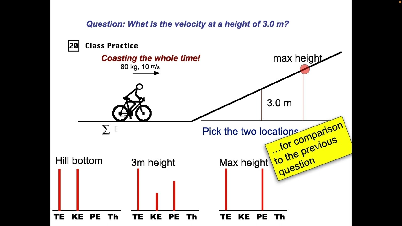 Conservation of Energy Example Problem #2 - YouTube