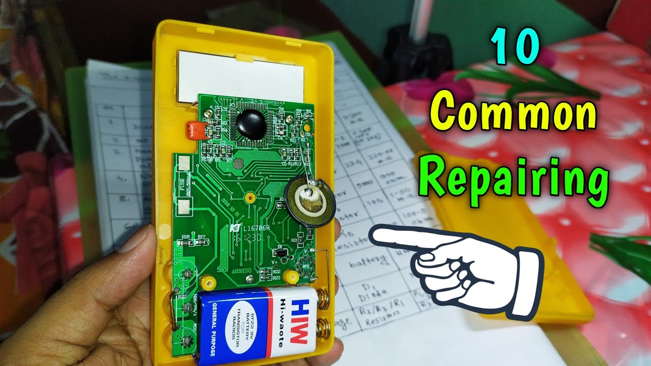 How to repair Multimeter in Hindi| All problems covered | Free Circuit ...