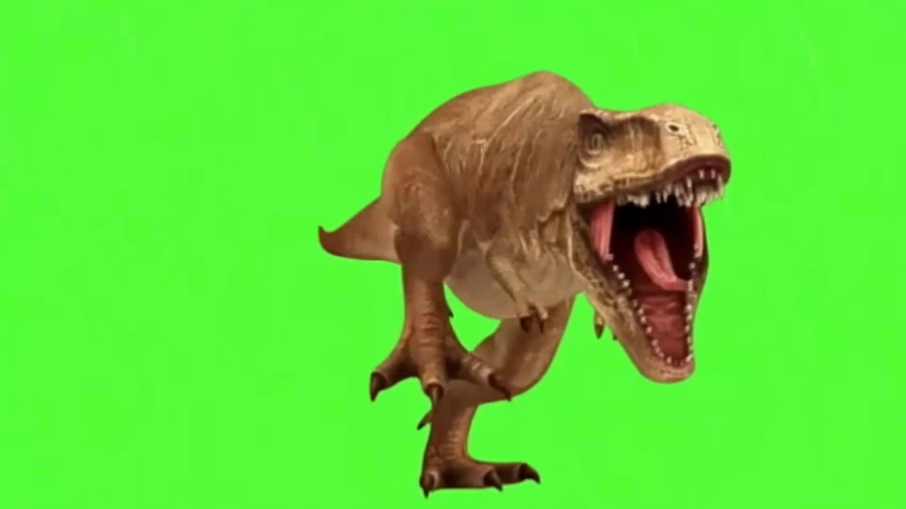 t-rex green screen effect - YouTube