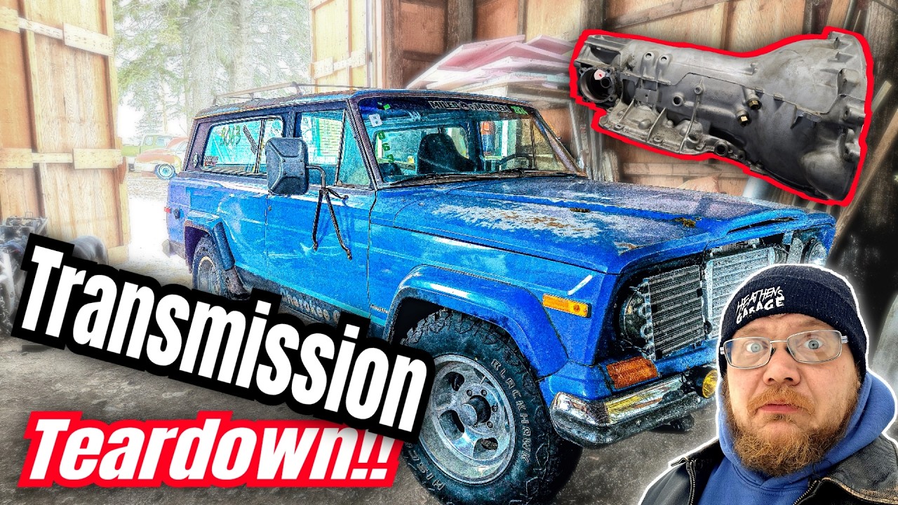 Rebuilding a Turbo 400 transmission in a Barn! Part 1: Disassembly! DIY ...