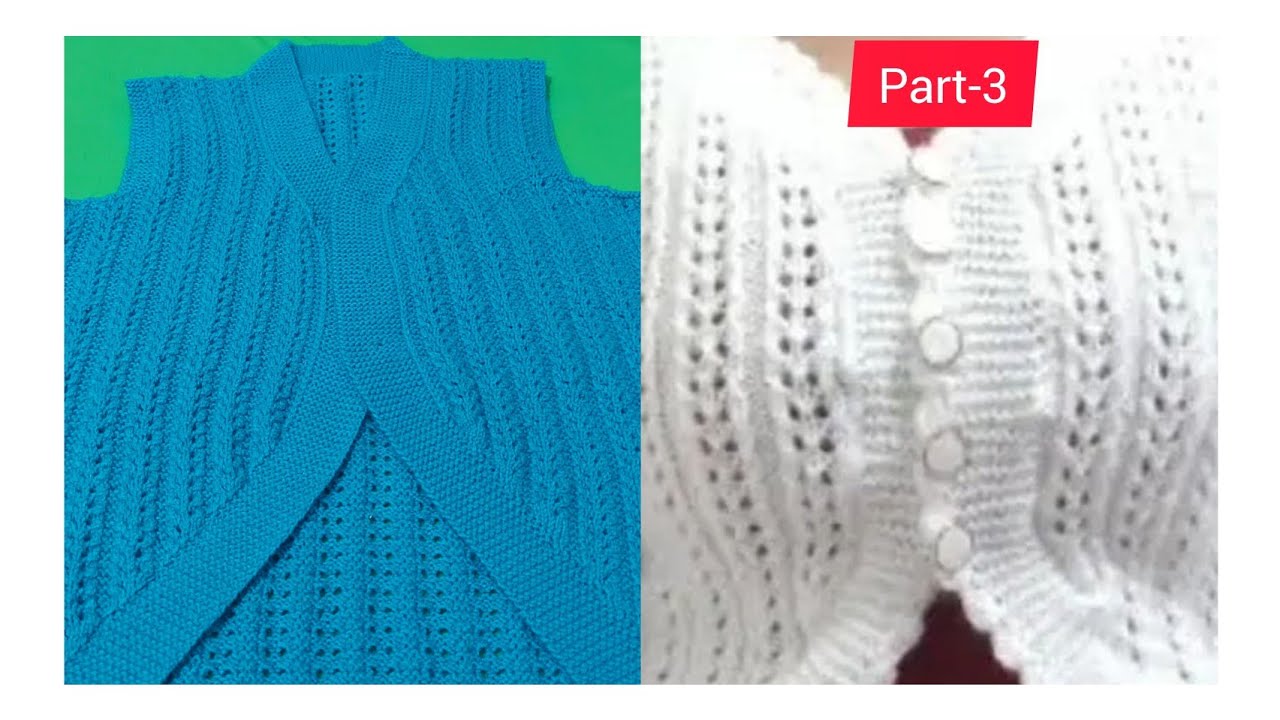 Part-3~Ladies Skivi के front Part में Left side को बनाइए बिल्कुल स्टेप ...