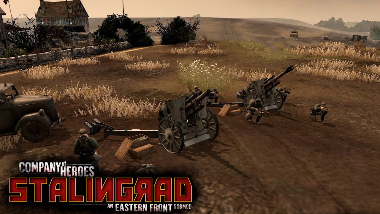 Artillery Support | Company of Heroes Stalingrad 42 V1.1 - YouTube