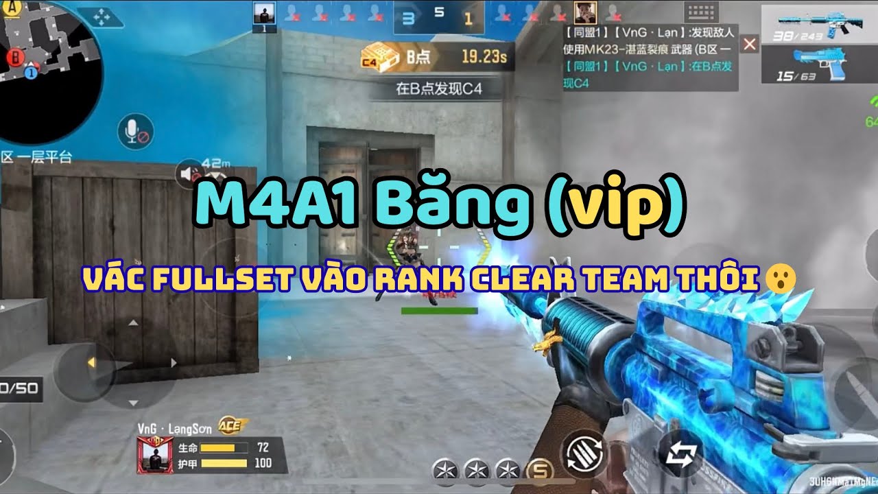 CFM | M4A1 Băng full set (Vip) - Lại là clear team ngon lành 😂 ...