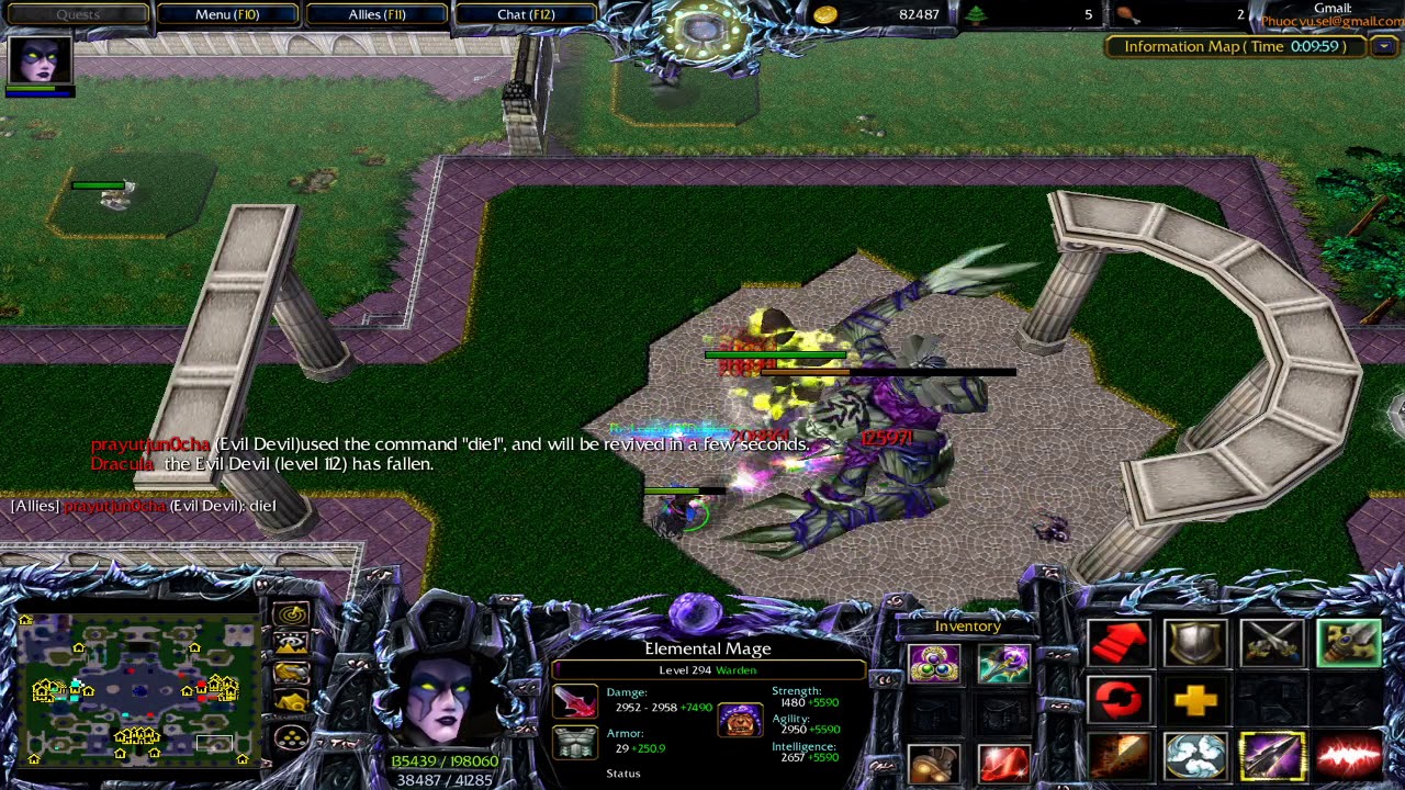 Warcraft 3 Legend Of The Dragon Super ep.10 - YouTube