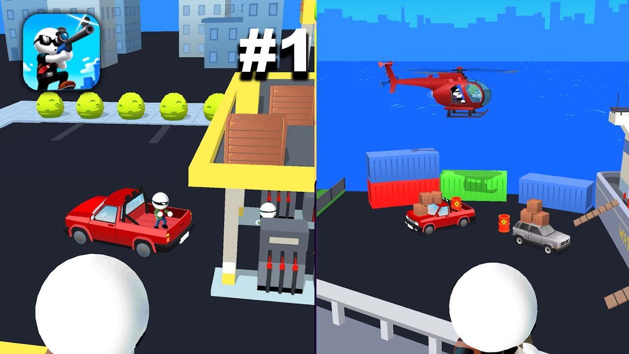 Johnny Trigger - Sniper Game - Hyper Hybrid Casual - Gameplay Walkthrough (iOS & Android) - YouTube